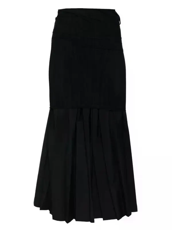 Aspesi Asymmetric Maxi Skirt