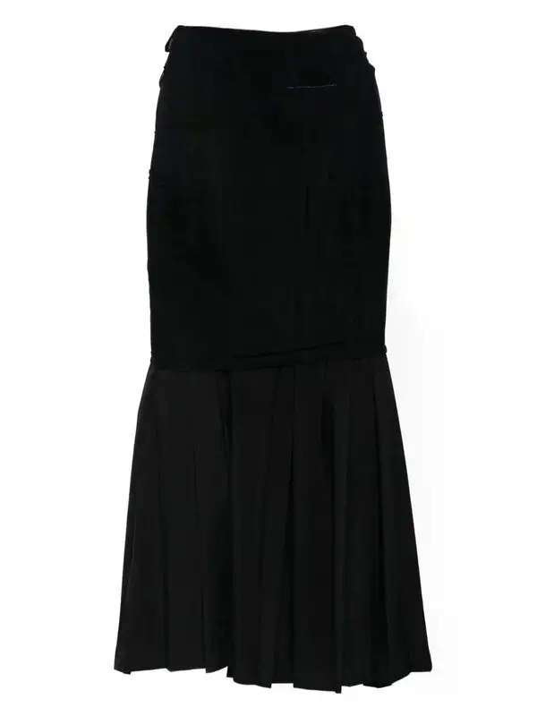 Aspesi Asymmetric Maxi Skirt