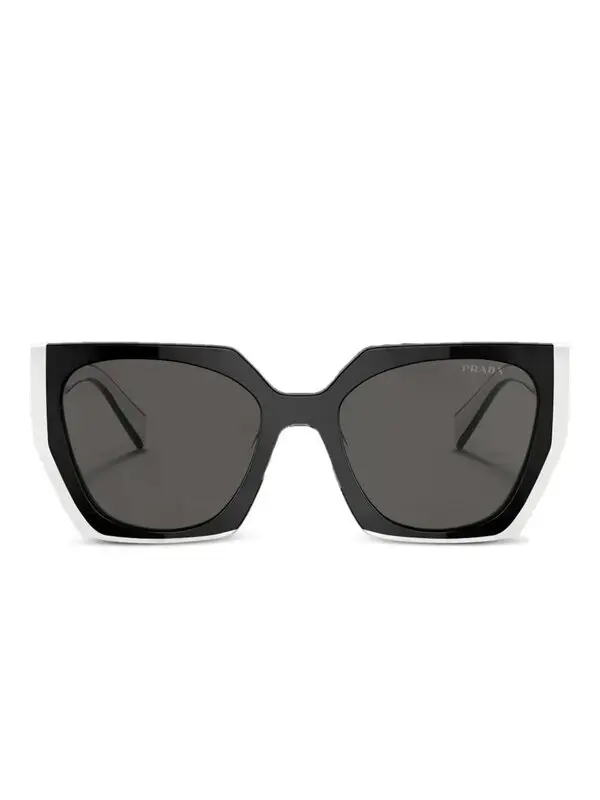 Prada Rectangular-frame Sunglasses - Black
