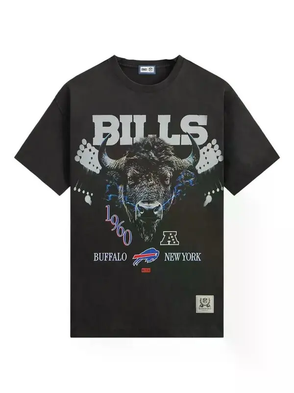 Kith Nfl Buffalo Bills Jones Cotton T-shirt - Black