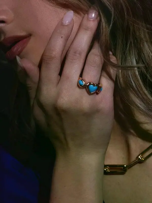 Robinson Pelham 18k Yellow Gold Turquoise Ring