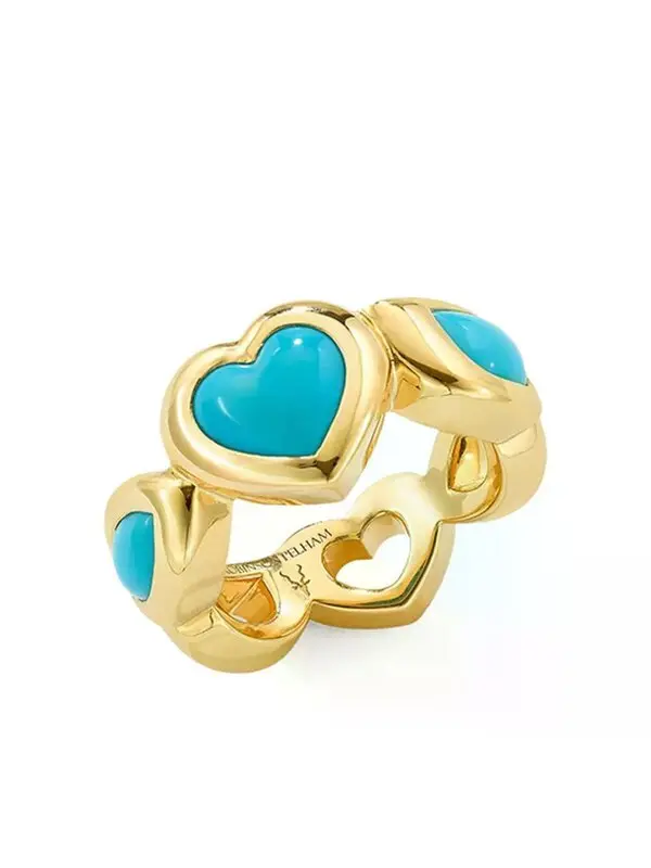Robinson Pelham 18k Yellow Gold Turquoise Ring