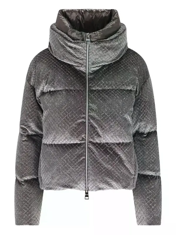 Herno Sequin Padded Jacket - Grey
