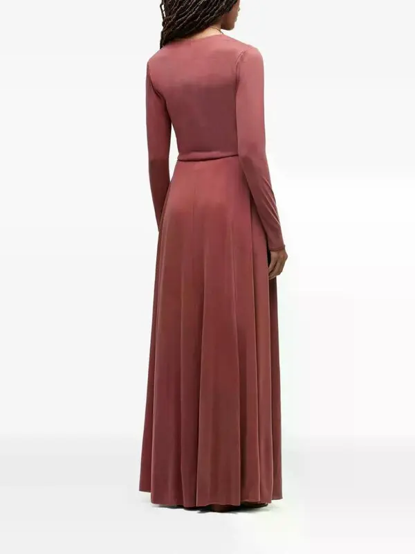 OSKLEN Plunged-neckline Maxi Dress