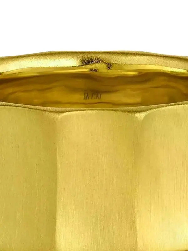 LEIGH MAXWELL 18k Yellow Horizontal Ring