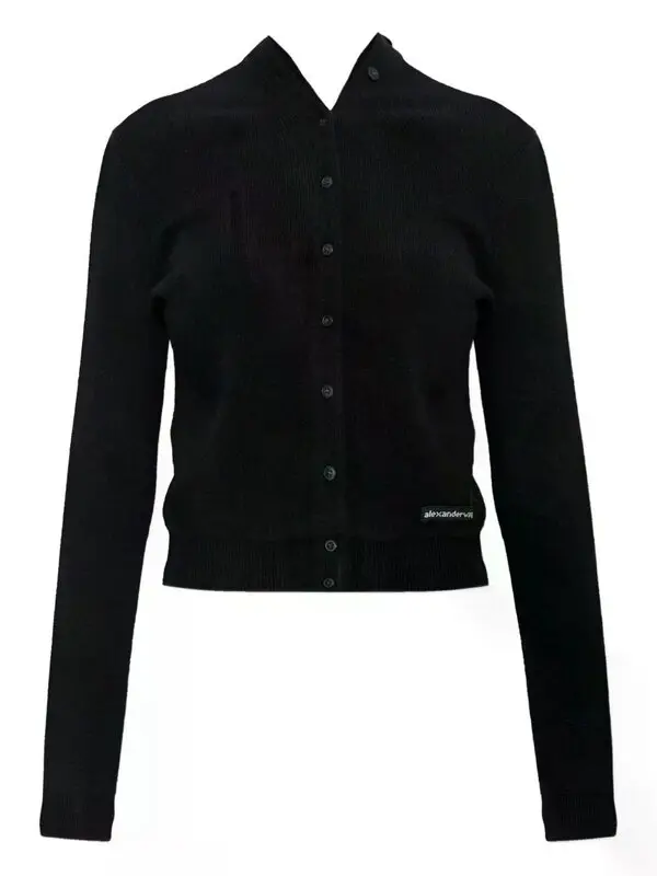 Alexander Wang Buttoned Cardigan - Black