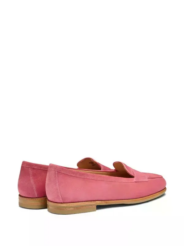 Santoni Suede Carla Loafers