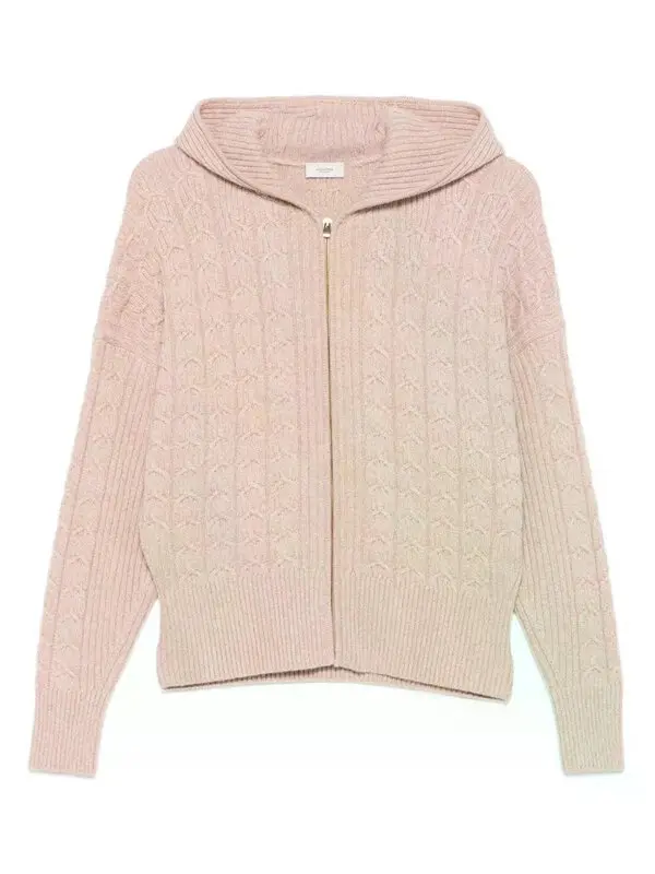 Agnona Cashmere Zip Hoodie