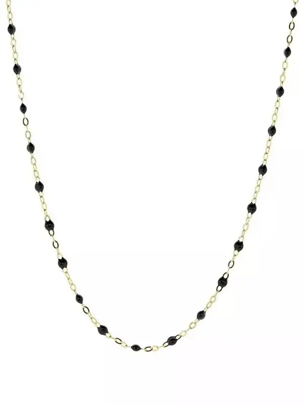Gigi Clozeau Necklace With Gold-tone Faceted Beads - Yellow