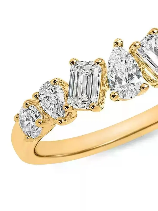 Azzaro Diamond Row Ring