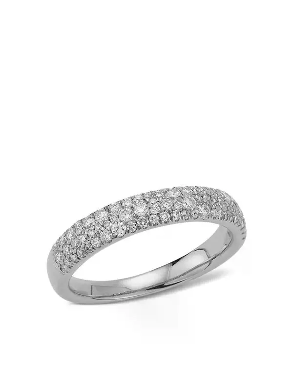 DANA REBECCA DESIGNS 18k White Gold Sylvie Rose Diamond Ring - Silver