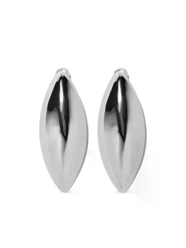 JENNIFER FISHER Puffy Dagger Clip-on Earrings - Silver
