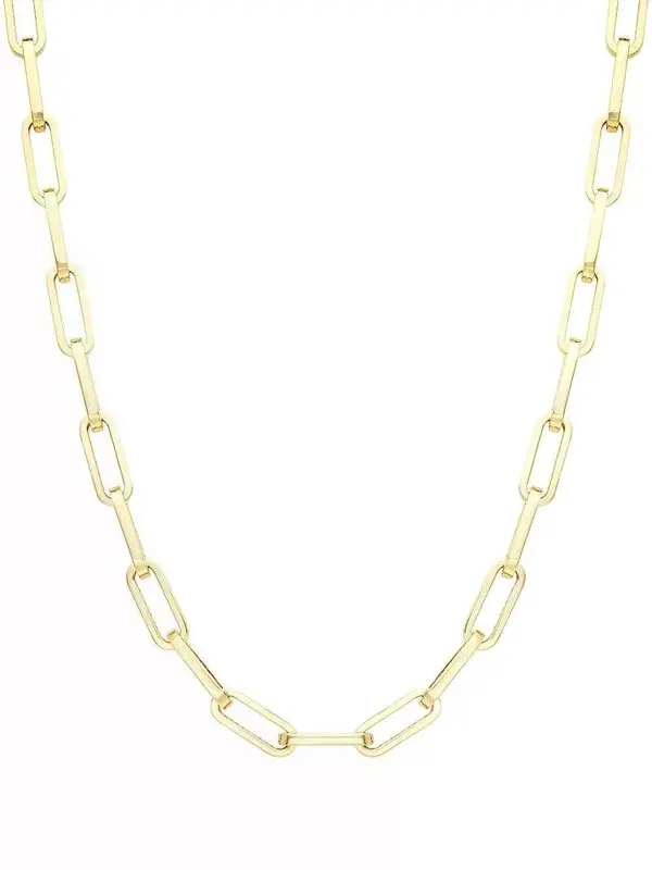 BIZZOTTO GIOIELLI 18kt Yellow Paperclip Link Necklace - Gold