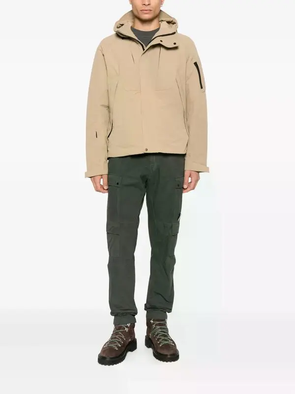 JG1 Padded Hooded Jacket - Neutrals