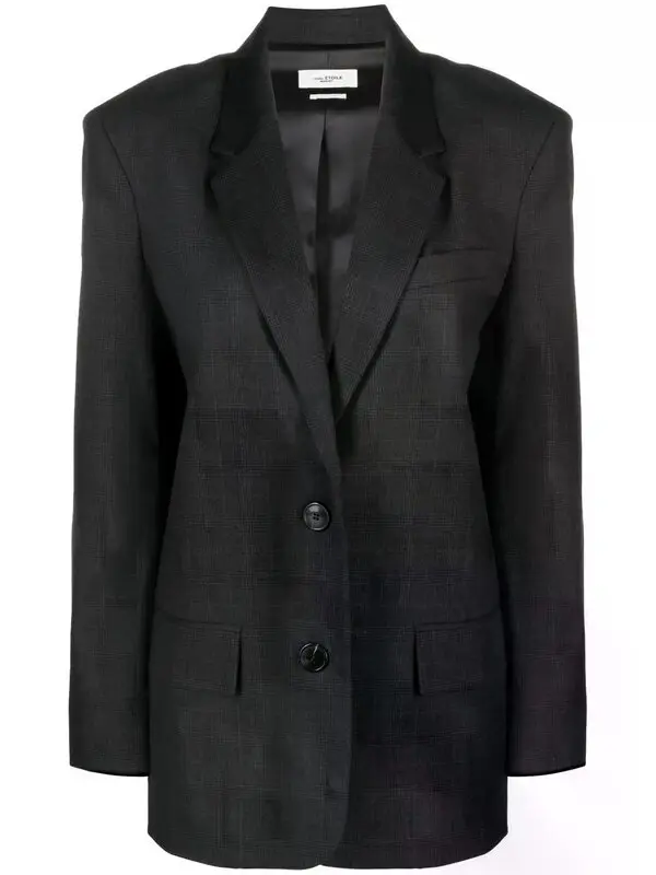 MARANT ETOILE Onilind Checked Blazer
