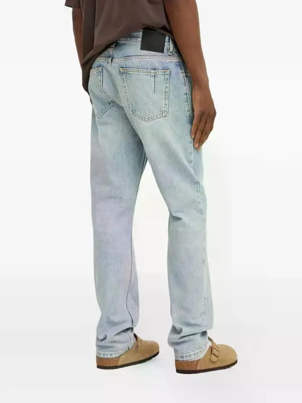 WON HUNDRED Denim Trousers With Button Detail
