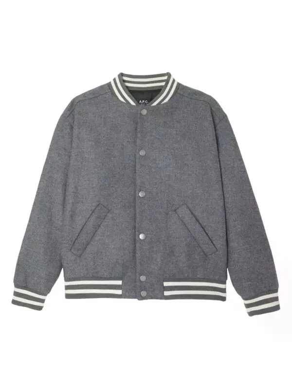 A.p.c. Micky Striped Blouson Jacket