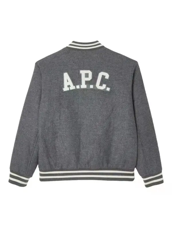 A.p.c. Micky Striped Blouson Jacket