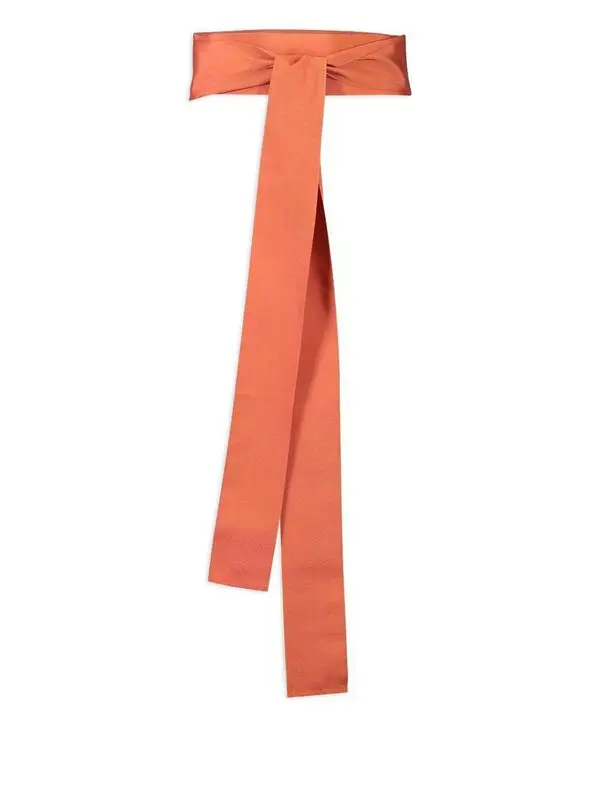SARA ROKA Ribbon Belt - Orange