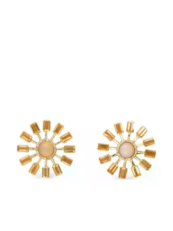 DENISE CASSOU 18k Yellow Opal Earrings - Gold