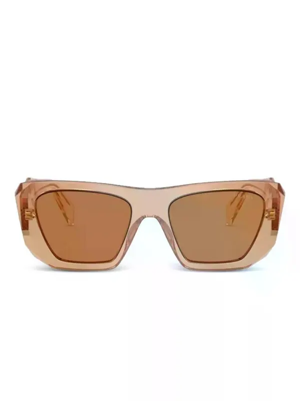 Prada Butterfly-frame Sunglasses - Neutrals