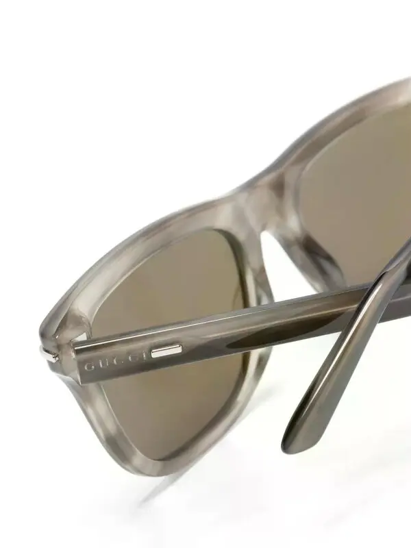 Gucci Tinted Lenses Square Frame Sunglasses