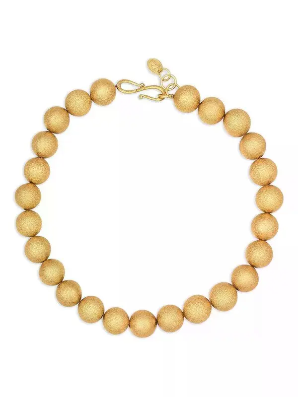 Sylvia Toledano Bubble Beaded Necklace - Gold
