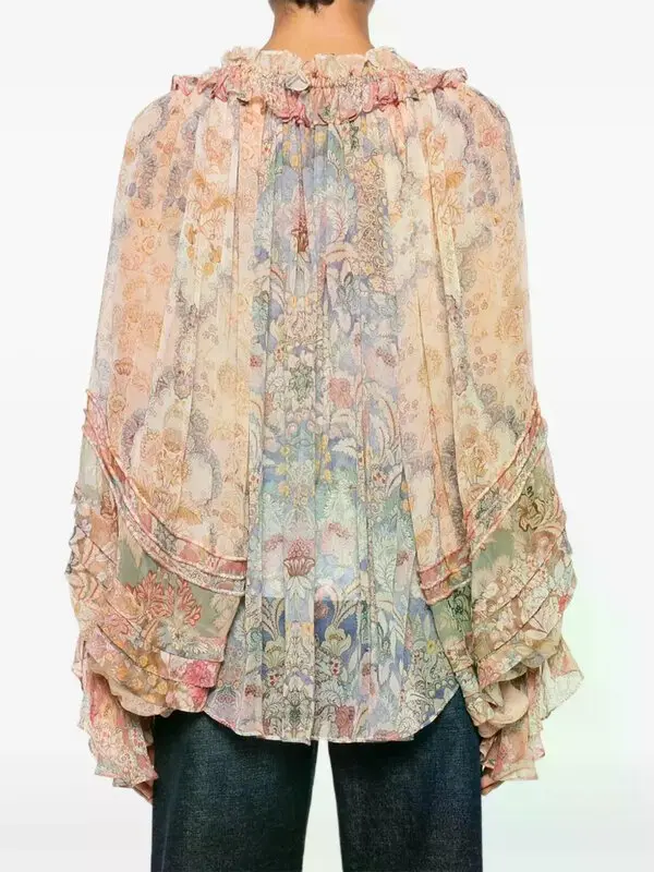Zimmermann Rebellion Blouse - Pink