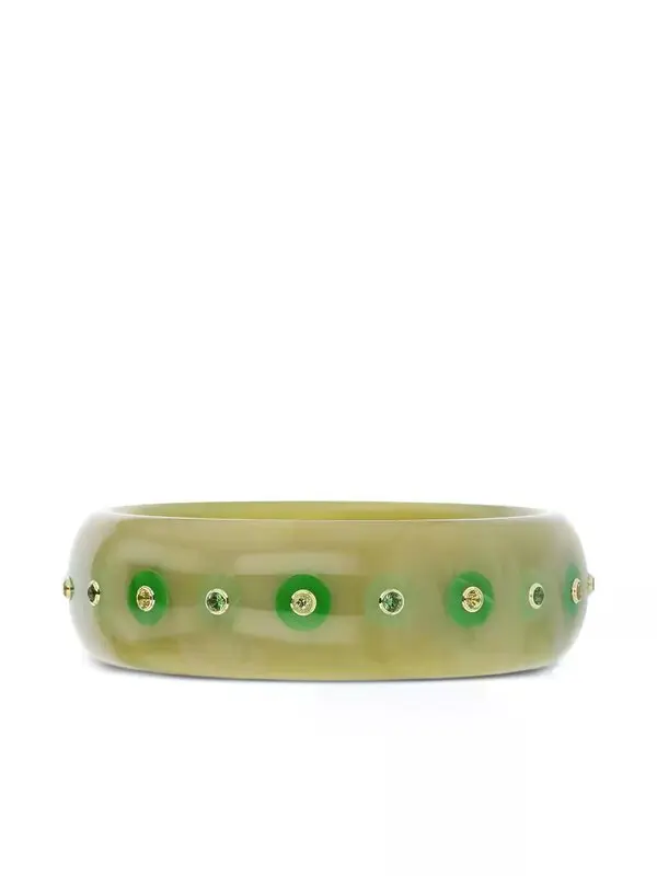 Mark Davis 18k Yellow And Bakelite Bracelet - Gold