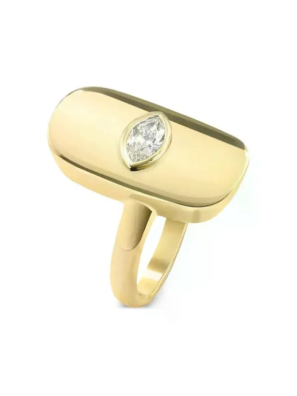 Robinson Pelham 18k Yellow Synchronicity Diamond Ring - Gold