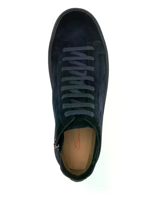 Santoni Suede Sneakers