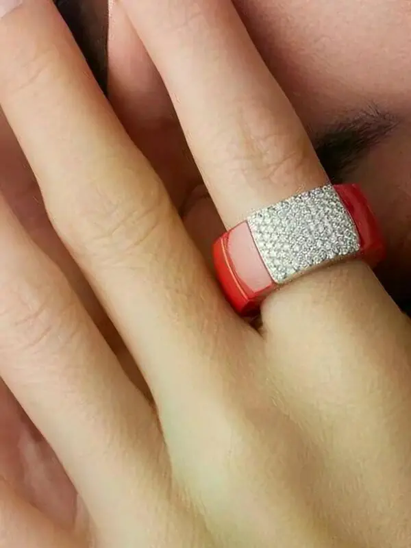 Roberto Demeglio 18k White Gold Diamond Ring