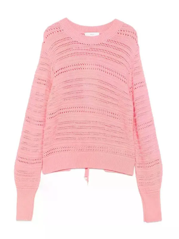 AKEP Open-knit Sweater