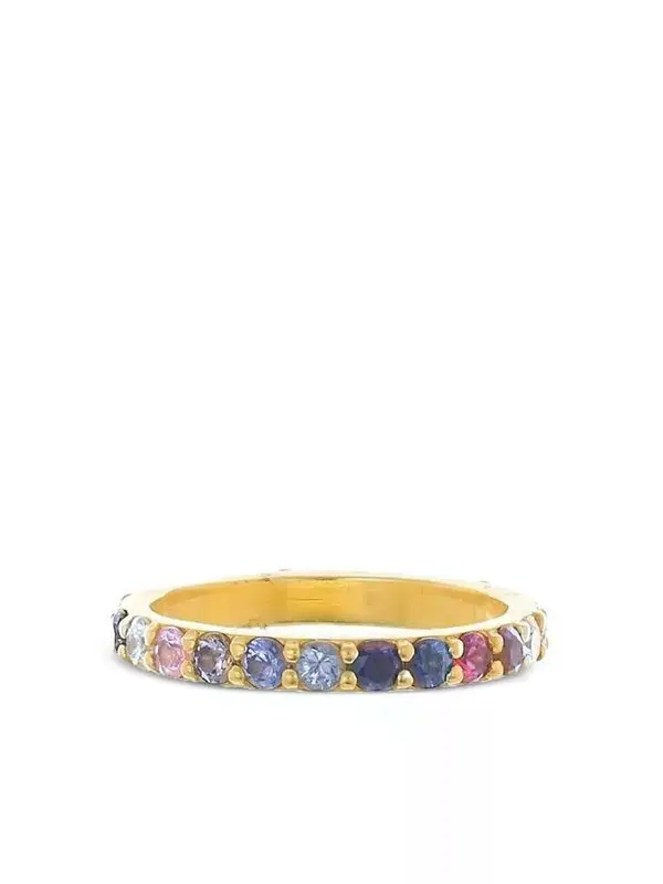 JARED LEHR 18k Yellow Diamond And Spinel Ring - Gold