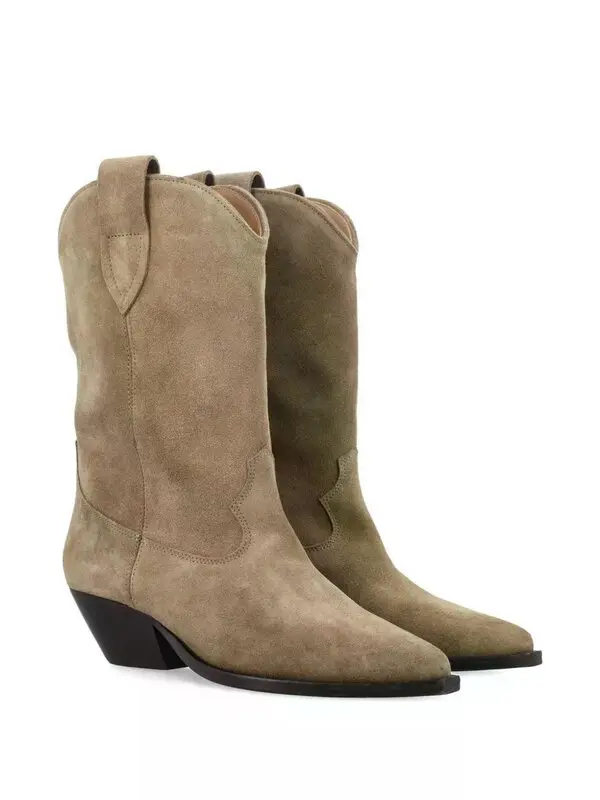 Isabel Marant Duerto Suede Boots - Neutrals