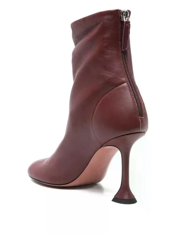 Amina Muaddi 95mm Iris Heeled Boots