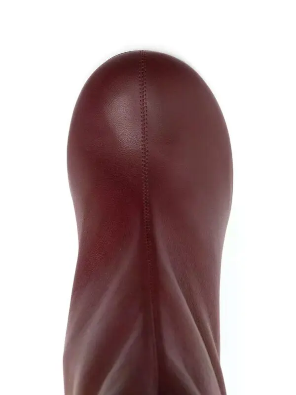 Amina Muaddi 95mm Iris Heeled Boots