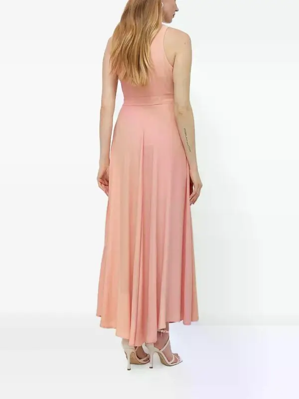 TWINSET V-neck Split Maxi Dress