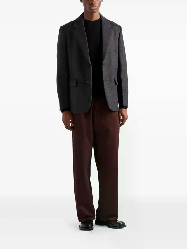 Prada Notch-lapel Wool Jacket