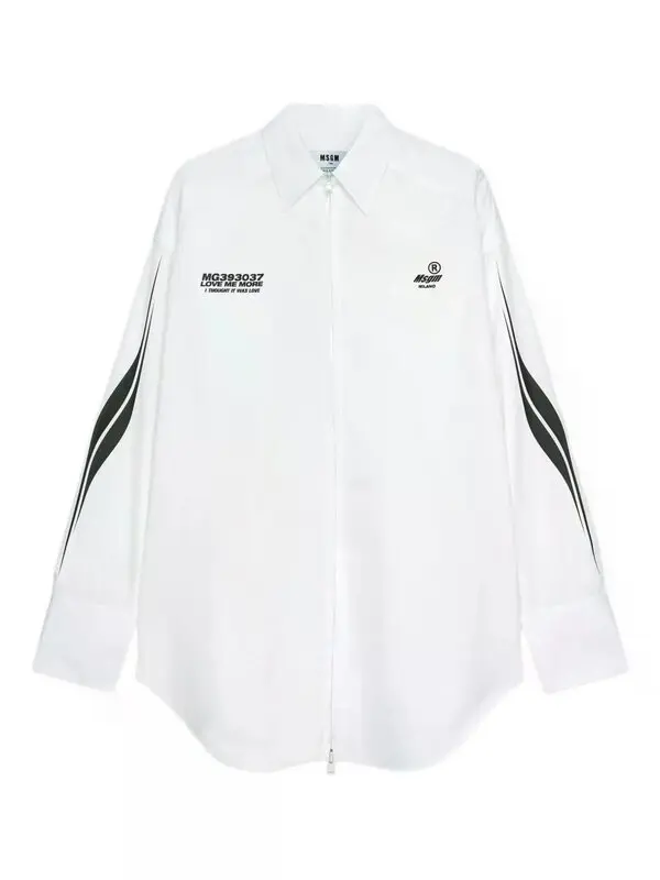 MSGM Zip-fastening Shirt