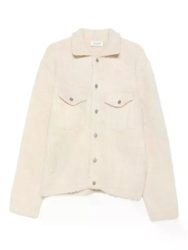 LANEUS Button-fastening Shirt Jacket