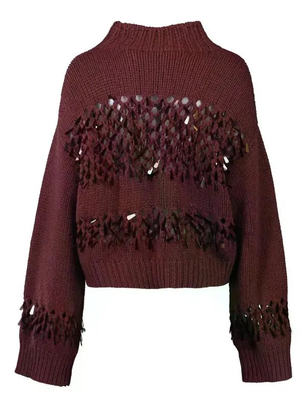 Brunello Cucinelli Sequin-embellished Sweater