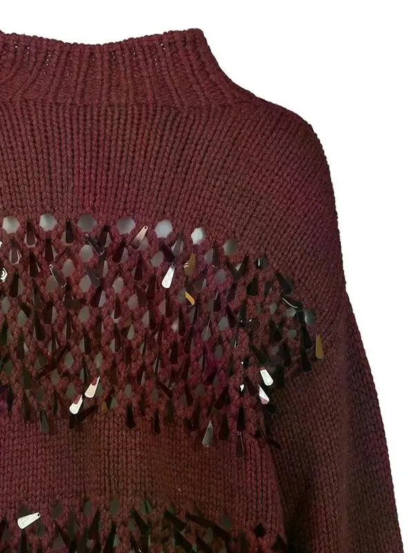 Brunello Cucinelli Sequin-embellished Sweater