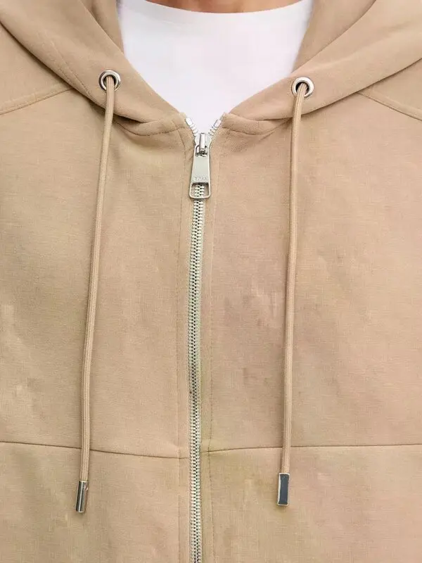 BOSS Zip-up Hoodie - Neutrals
