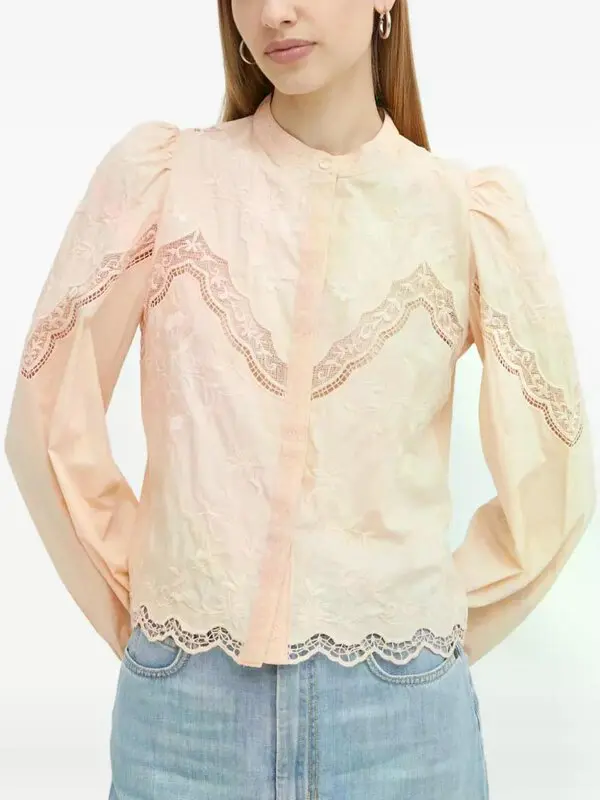 TWINSET Lace-embroidered Blouse