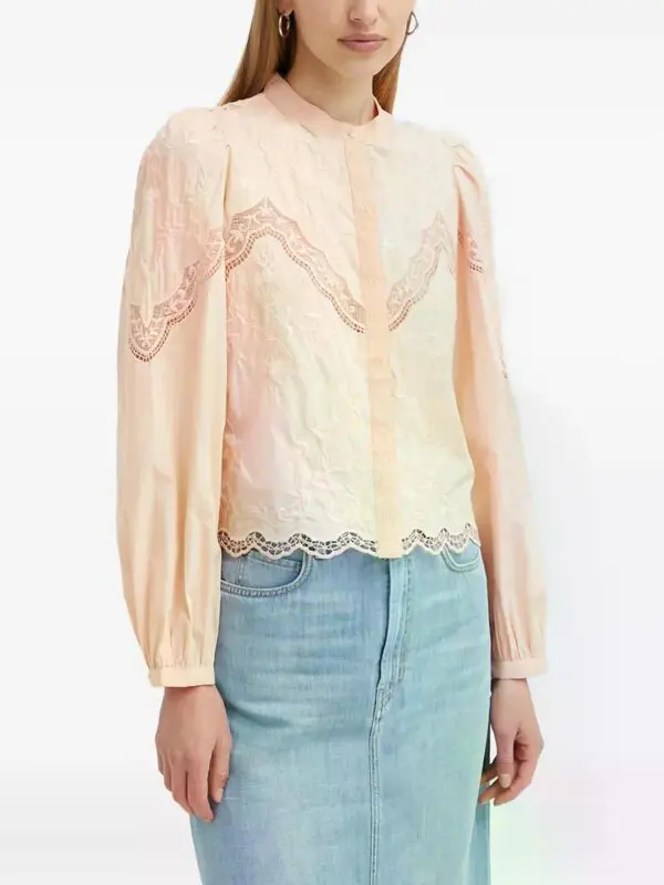 TWINSET Lace-embroidered Blouse