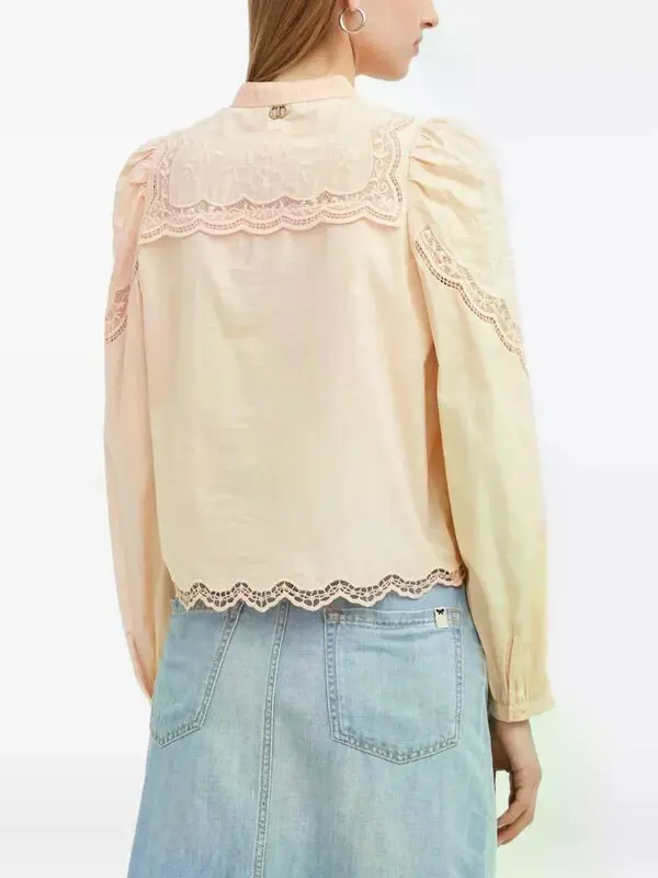 TWINSET Lace-embroidered Blouse