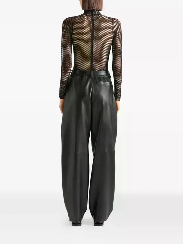 Givenchy Long-sleeve Mesh-effect Body