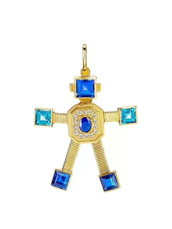 VAN ROBOT 18kt Yellow Pendant Necklace - Gold