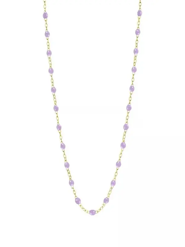 Gigi Clozeau 18k Yellow Beaded Necklace - Gold